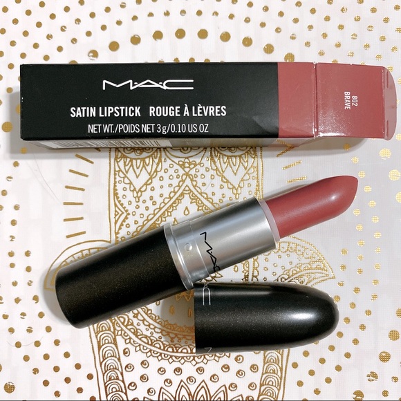 MAC Cosmetics | Makeup | Mac Satin Lipstick In 82 Brave | Poshmark